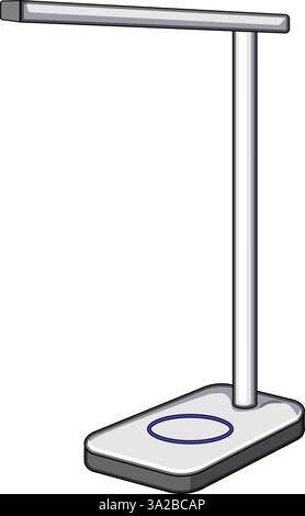 modern charging lamp wireless cartoon vector illustration Stock Vector ...