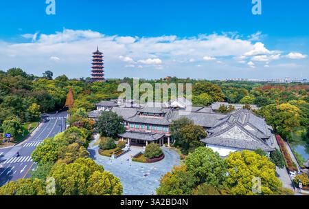 Scenery of Daming Temple, Yangzhou City, Jiangsu Province, China Stock ...