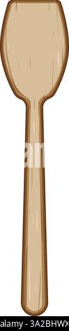 natural bamboo utensils cartoon vector illustration Stock Vector Image ...