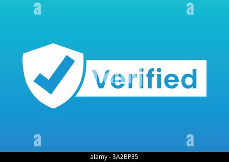 verified sign. verified black-green round ribbon sticker Stock Vector ...