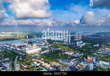 Minpu Bridge Industrial Environment, Minhang District, Shanghai, China ...