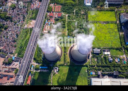 Aerial View of Wujing Industrial Zone, Minhang District, Shanghai ...