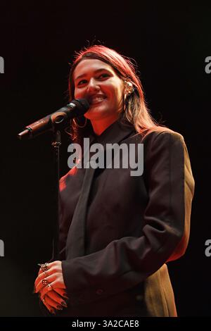 British singer and songwriter Sienna Spiro performs on the Casino stage ...