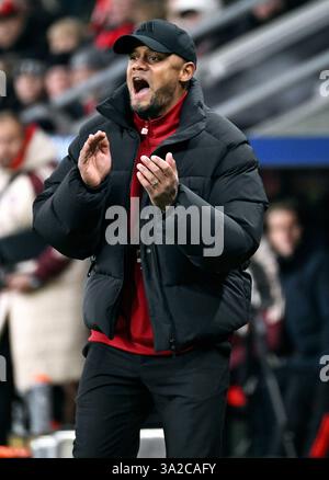 Trainer [coach] Vincent Kompany (Bayern) Munich, January 11, 2026 ...
