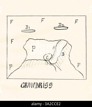 This artwork represents a composition by Arnold Schoenberg, emphasizing ...