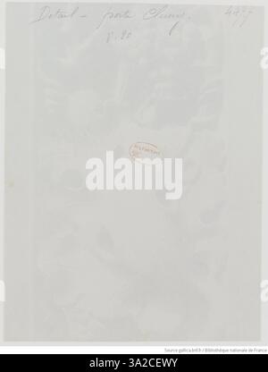 This photograph captures the Hôtel de Cluny in Paris, with its view of ...