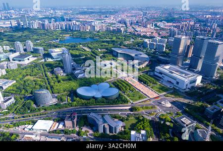 Urban Environment, Century Square, Pudong New Area, Shanghai, China ...