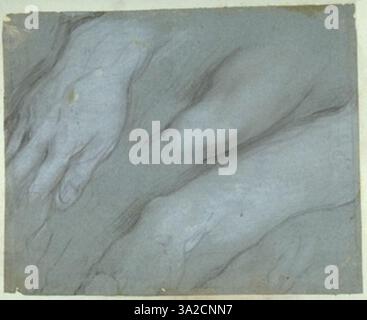 A study of a hand grasping an object, focusing on the positioning and ...