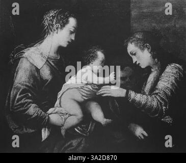 In this work, Jacopo Tintoretto employs his iconic technique of using ...