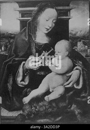 Image of a painting or artwork by Joos van Cleve, showcasing the artist ...