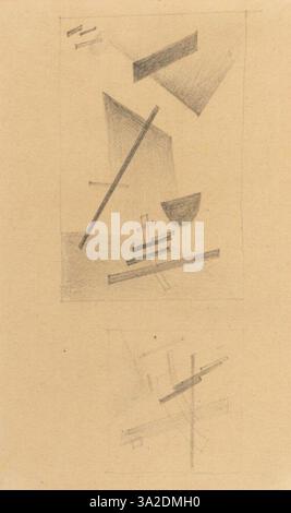 Kazimir Malevich's 'Suprematist Composition' (1916) is a seminal work in the Suprematist ...