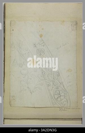 This border design features intricate details and was likely used in ...