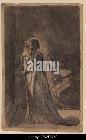 Lady Macbeth sleepwalking Stock Photo - Alamy