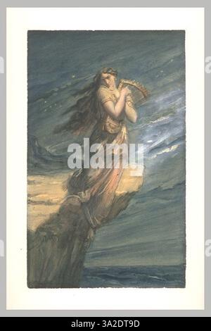 The artwork depicts the legendary moment in Hindu mythology when Vdura ...