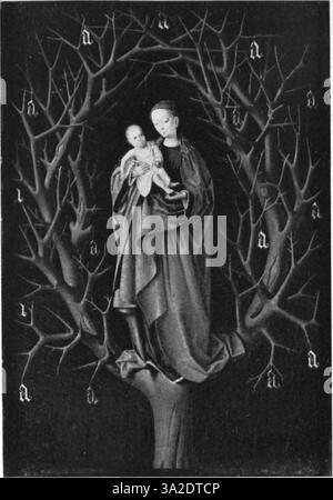 A religious work by the van Eycks and Petrus Christus, illustrating ...