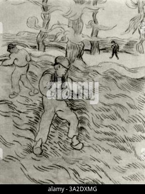 This artwork by Vincent van Gogh is characterized by expressive ...