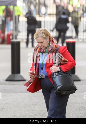 Alison Hume MP (Labour: Scarborough and Whitby) in Downing Street for a ...