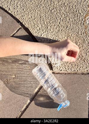 A young woman collapses from heat and dehydration, losing consciousness ...