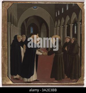 This painting by Fra Angelico depicts Saint Nicholas giving three gold ...