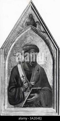 This artwork by Taddeo Gaddi features a biblical scene with fine ...