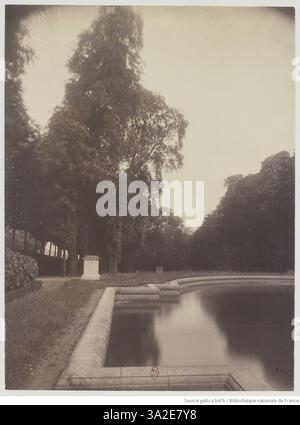 Eugène Atget’s photograph of St. Cloud park emphasizes the formal ...