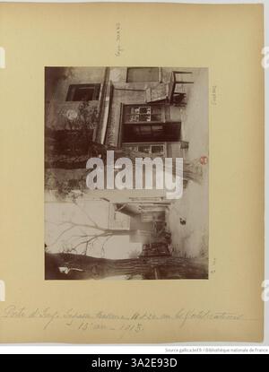 A photograph of the Porte d'Ivry in the 13th arrondissement of Paris ...