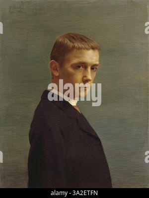 *Autoportrait 20 ans* is a self-portrait created by the French artist ...