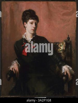 Portrait of Frances Sherborne Ridley Watts. John Singer Sargent. 1877 ...
