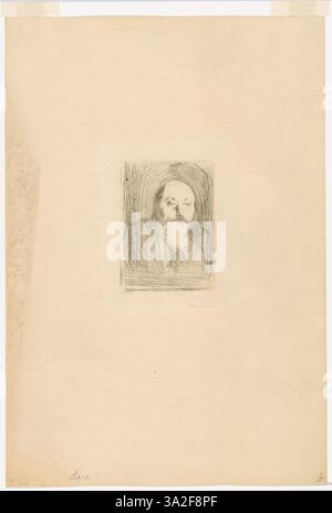 This portrait by Edvard Munch features Richard Mengelberg, capturing ...