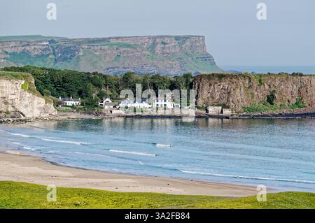 Portbradden at White Park Bay, north Antrim Coast Stock Photo - Alamy