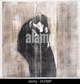 'The Kiss' by Edvard Munch captures an intimate moment between two ...