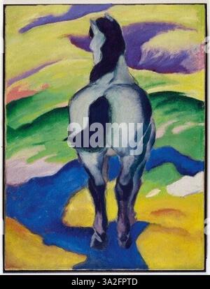 Franz Marc Blaues Pferd II 1911 Stock Photo - Alamy