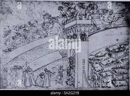 Botticelli - Inferno, Canto VIII (Vatican Stock Photo - Alamy