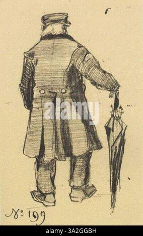 Vincent van Gogh’s iconic painting 'The Cypresses' captures the bold ...