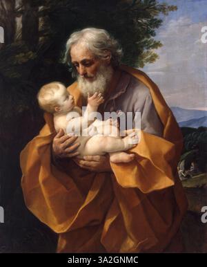 Guido Reni’s Saint Joseph and the Christ Child is a Baroque painting ...