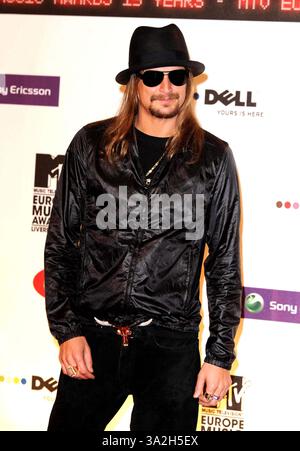 Kid Rock MTV Europe Music Awards 2008 held at the Echo Arena - Arrivals ...