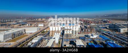 Formosa Plastics Industrial Park, Ningbo, Zhejiang, China Stock Photo ...