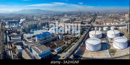 Formosa Plastics Industrial Park, Ningbo, Zhejiang, China Stock Photo ...
