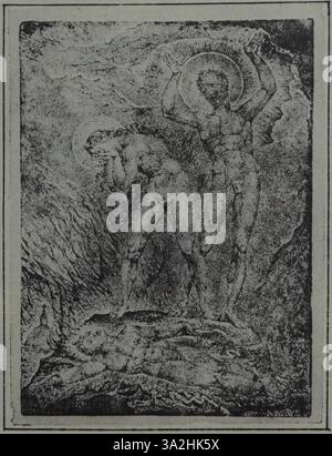 This artwork by William Blake features his iconic approach to symbolism ...