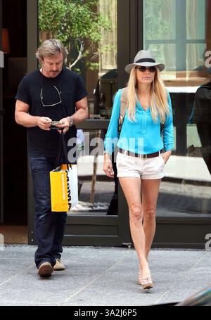 Jake Weber and Korri Culbertson out and about in downtown Manhattan ...