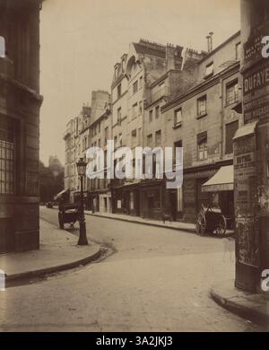 This 1912 photograph by Eugène Atget shows the house of a ragpicker ...