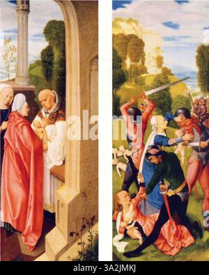 The 'Adoration of the Magi' altarpiece by the Master of the Virgo inter ...