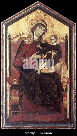 This 12th-century painting depicts Christ in Glory, a popular religious ...