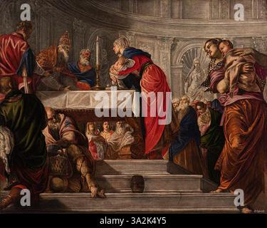 This historical painting depicts a key moment during the Thirty Years ...