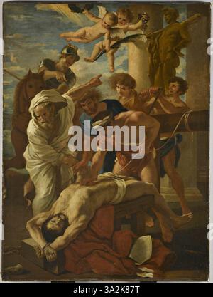 This painting by Nicolas Poussin depicts Saint John on the island of ...