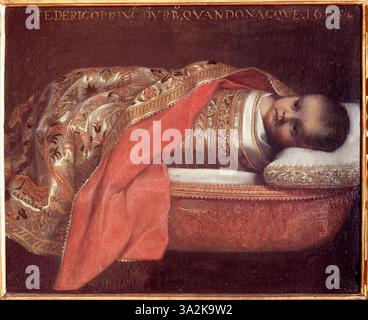 Federico Ubaldo Della Rovere, an Italian nobleman, is portrayed in a ...