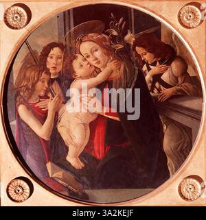 This painting by Sandro Botticelli depicts Michael Tarchaniota Marullus ...