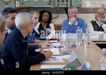 Chief executive officer of Thames Water, Chris Weston, during a ...