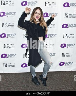 American Singer-Songwriter JoJo Performs at Q102's Performance Theatre ...