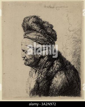 A Rembrandt etching that demonstrates his exceptional technique in ...